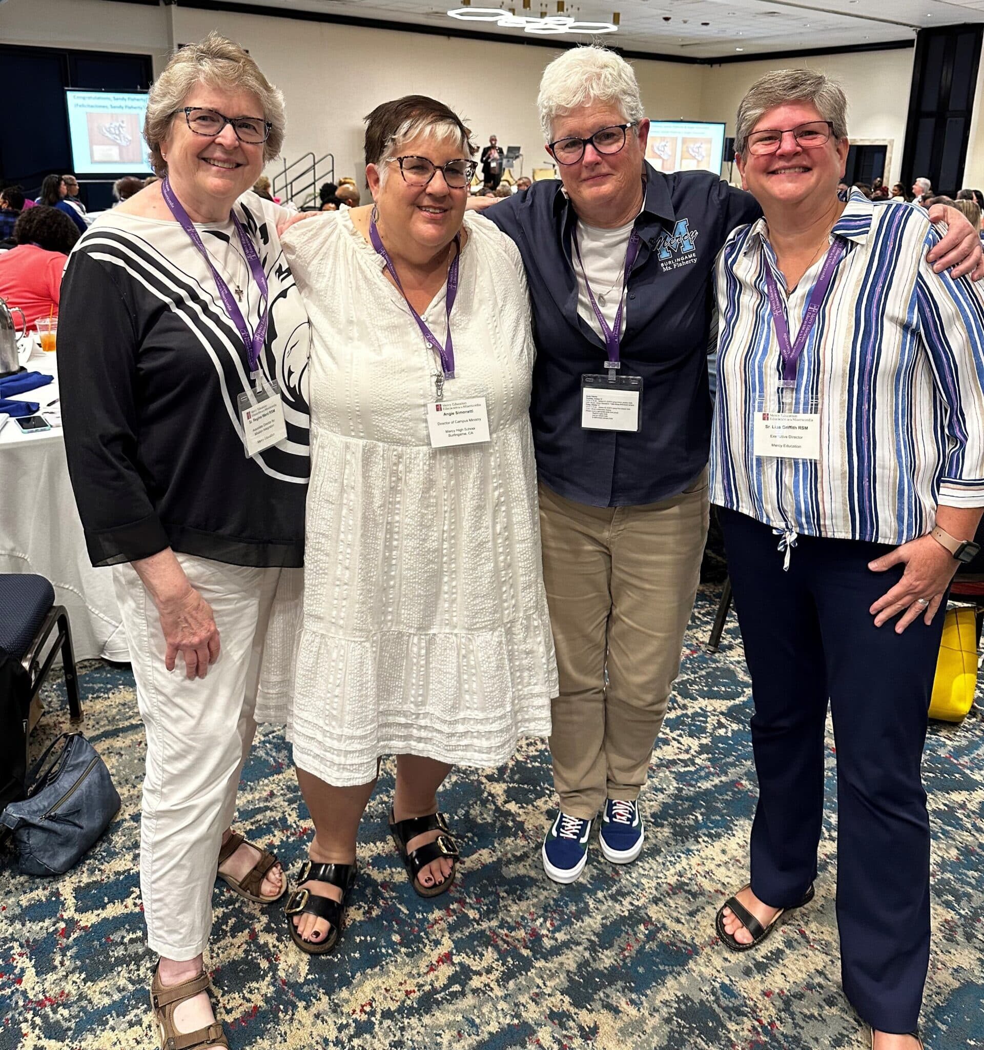 Sandy Flaherty and Angie Simonetti Honored for Leadership in Mercy ...